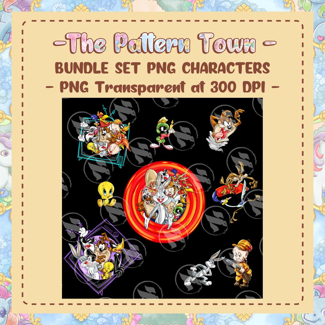 PNG Bundle Friends TV Show Art - Etsy
