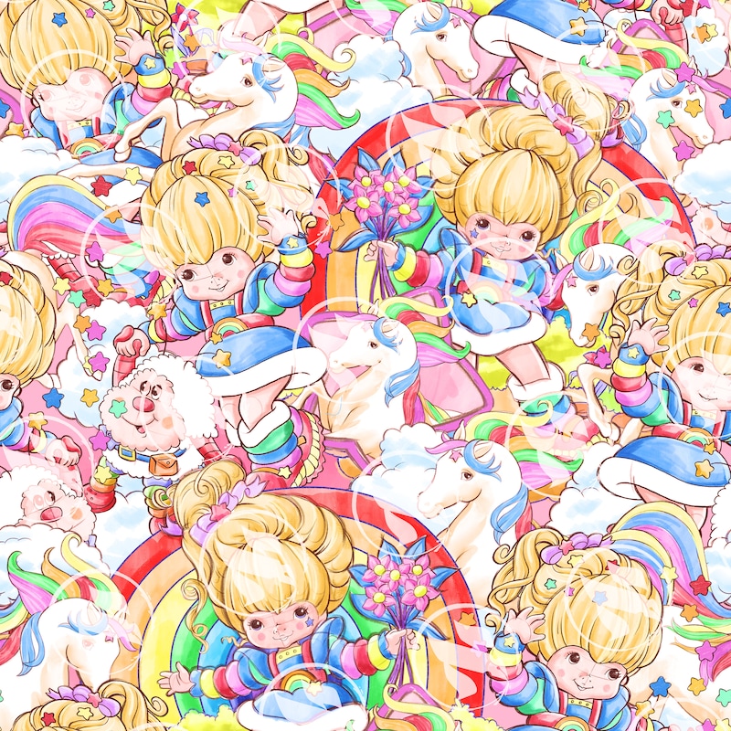 Rainbow Brite Pattern - Etsy