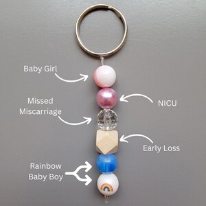Infertility and Pregnancy and Infant Loss Motherhood Journey Beaded ...