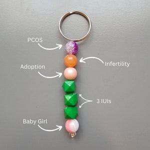 Infertility and Pregnancy and Infant Loss Motherhood Journey Beaded ...