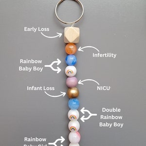 Infertility and Pregnancy and Infant Loss Motherhood Journey Beaded ...