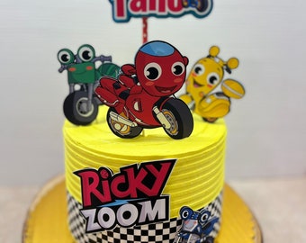 Ricky Zoom Cake Topper | Etsy
