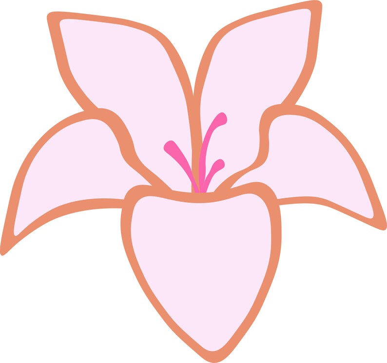 Mulan Flower - Instant Download, Digital Download, Svg, Ai, Png, and ...
