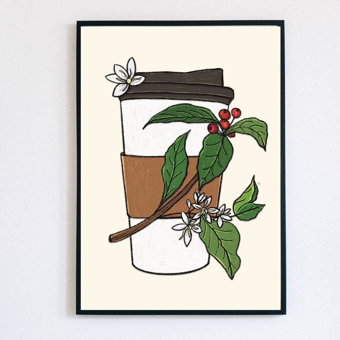Printable Coffee Shop Art | Coffee Wall Art | Coffee Bar Sign ...