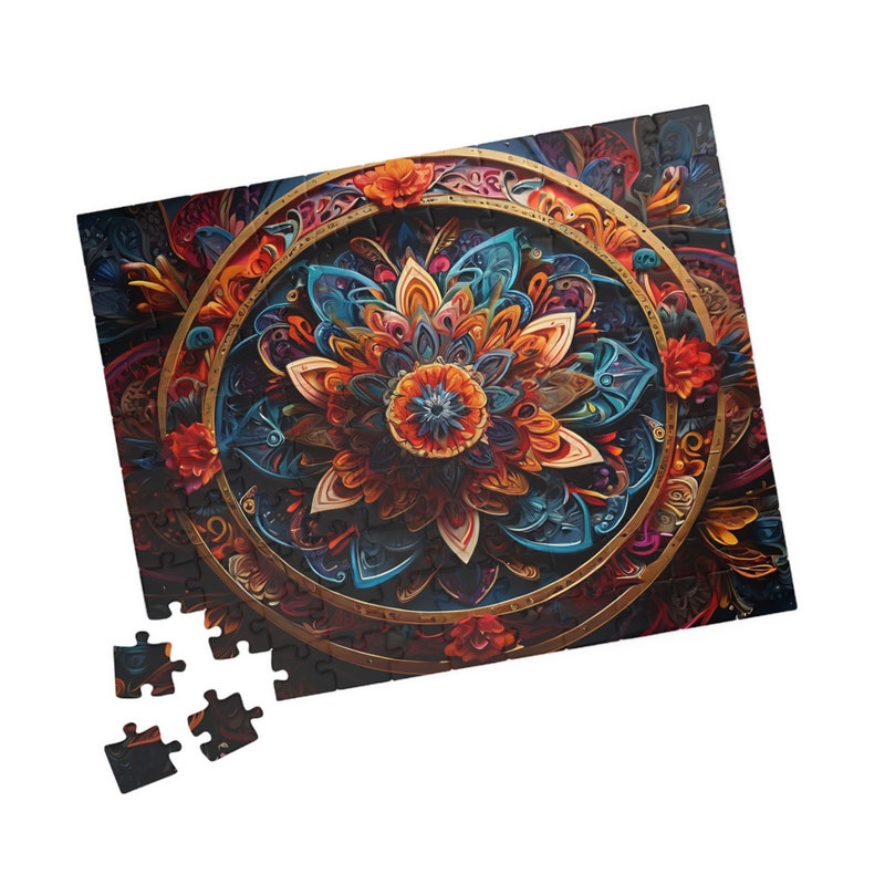 Mandala Puzzle - Etsy