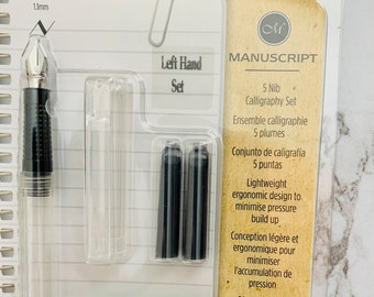 Calligraphy Left Hand - Etsy