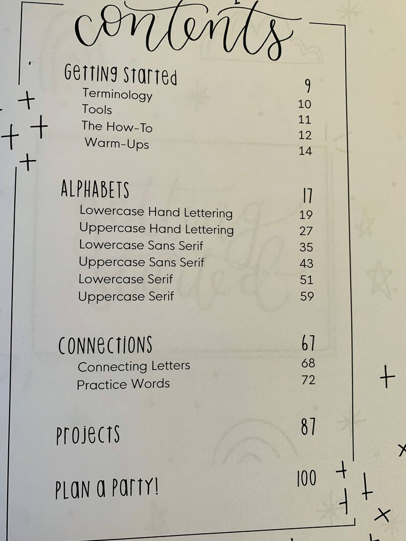 Hand Lettering and Modern Calligraphy for Kids - Etsy