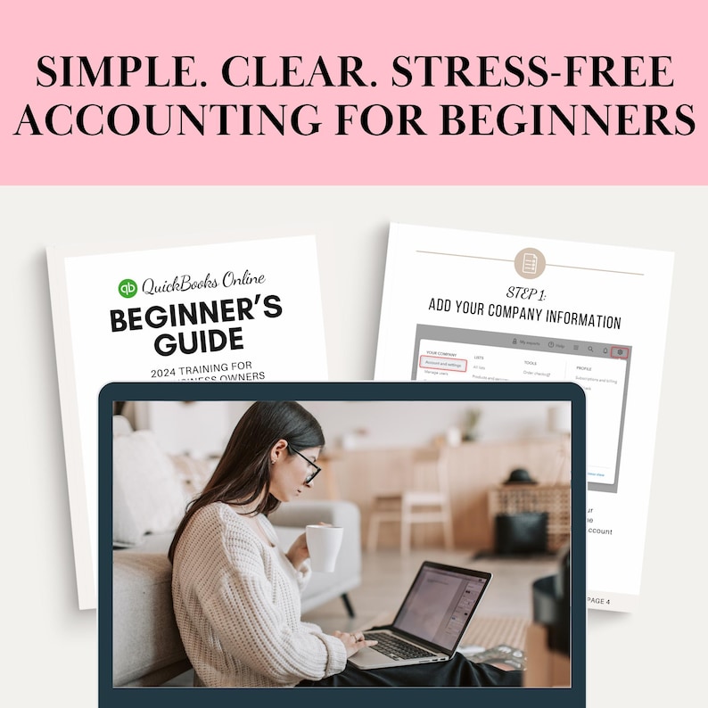 Quickbooks Online Guide Bookkeeping for Small Business Owners Financial Management Guide for ...