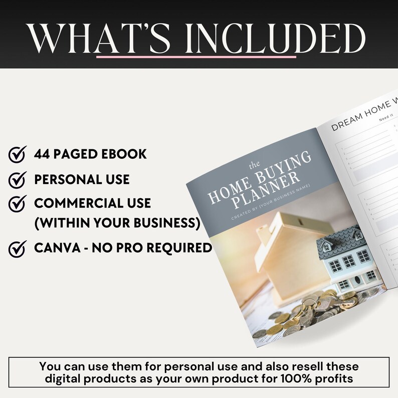 First Time Home Buyer Guide Canva Templates for Home Buyers Home ...