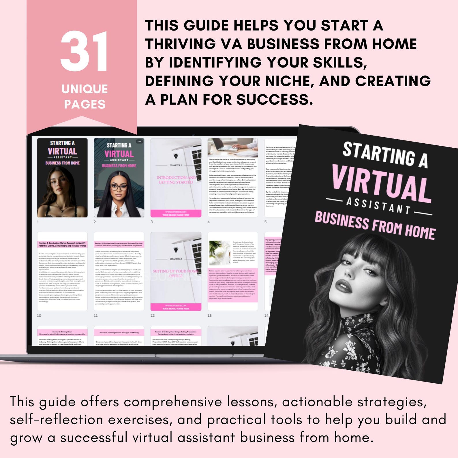 Virtual Assistant Guide Business Startup Guide Work Form Home Virtual ...