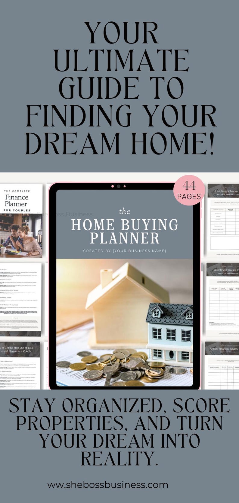 First Time Home Buyer Guide Canva Templates for Home Buyers Home ...