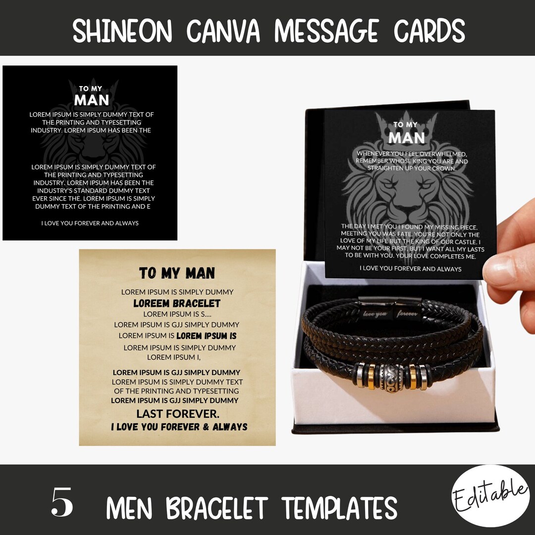 Shineon Message Card Templates Jewelry Message Cards Gearbubble Message ...