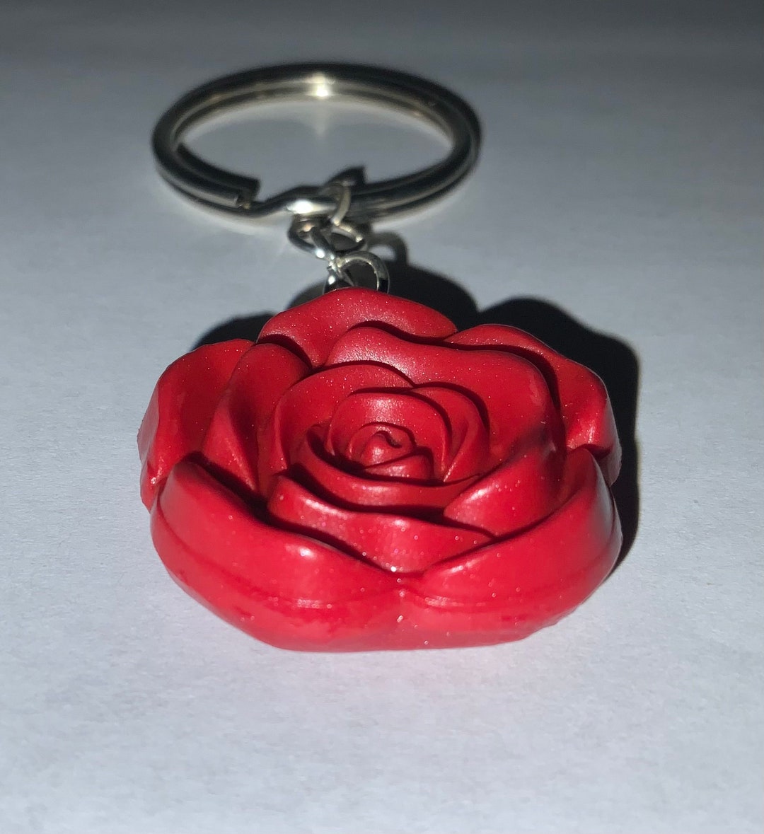A Rose by Any Other Name and A Pink Daisy Keychain Charm - Etsy