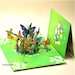 A02-3D Pop up Butterfly Greeting Card - Elegant and Unique Birthday or ...