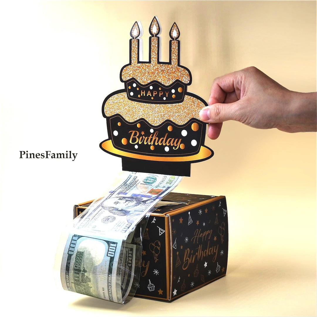 T11-birthday Money Magic Gift Box - A Wealth of Surprises - Etsy