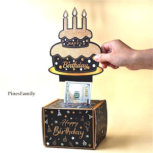 T11-birthday Money Magic Gift Box - A Wealth of Surprises - Etsy