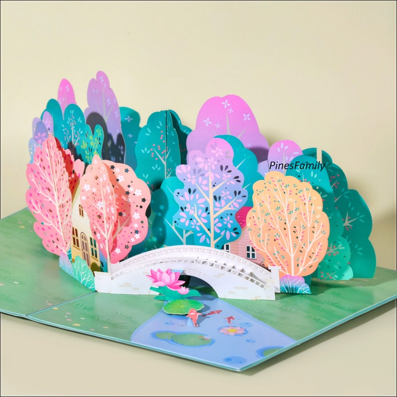 Printable Pop up House - Etsy