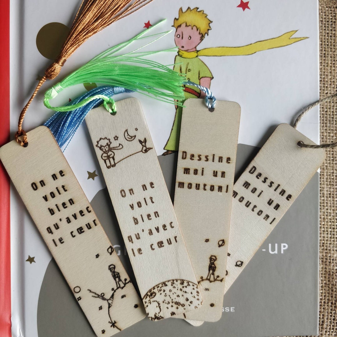 Wooden Bookmarks the Little Prince - Etsy