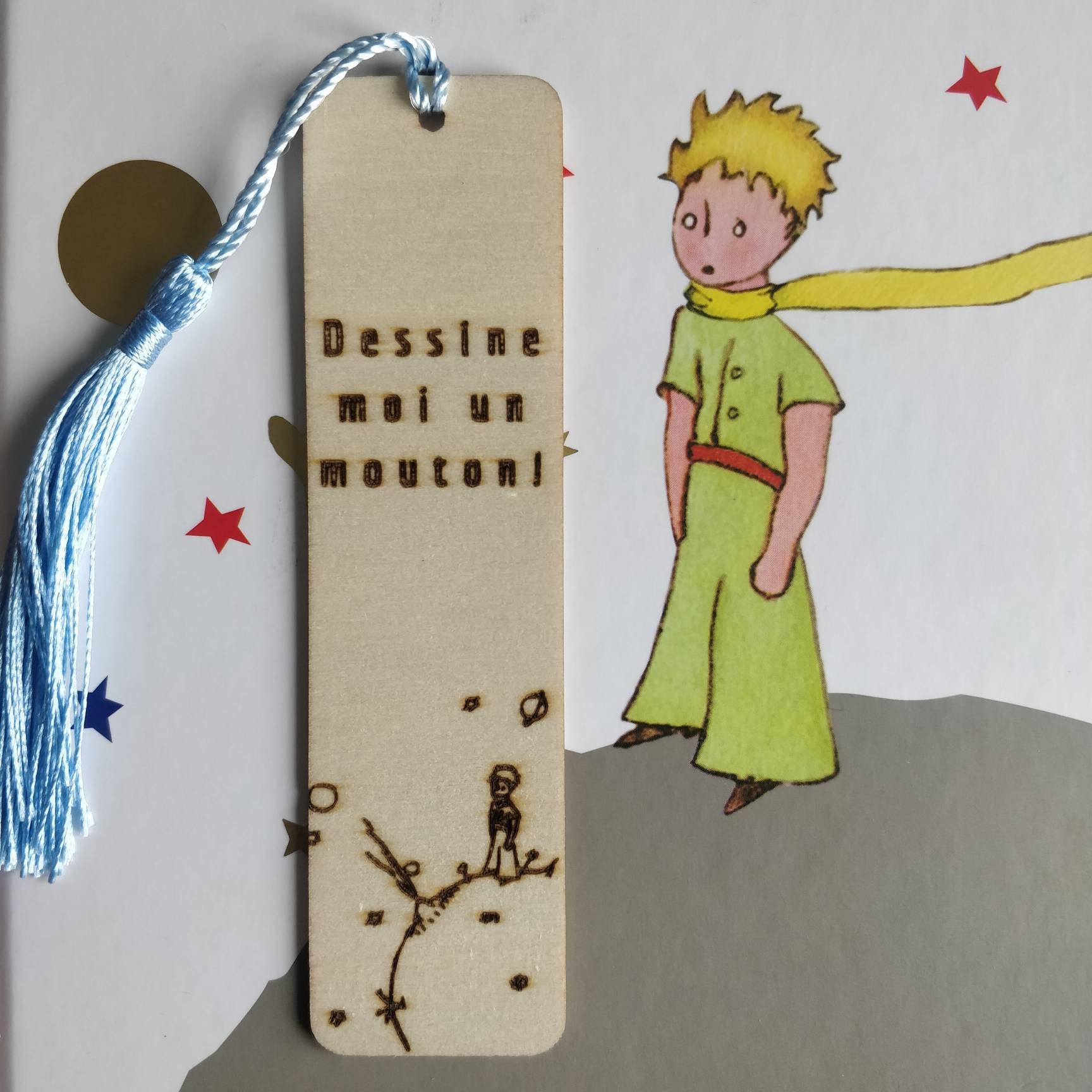 Wooden Bookmarks the Little Prince - Etsy