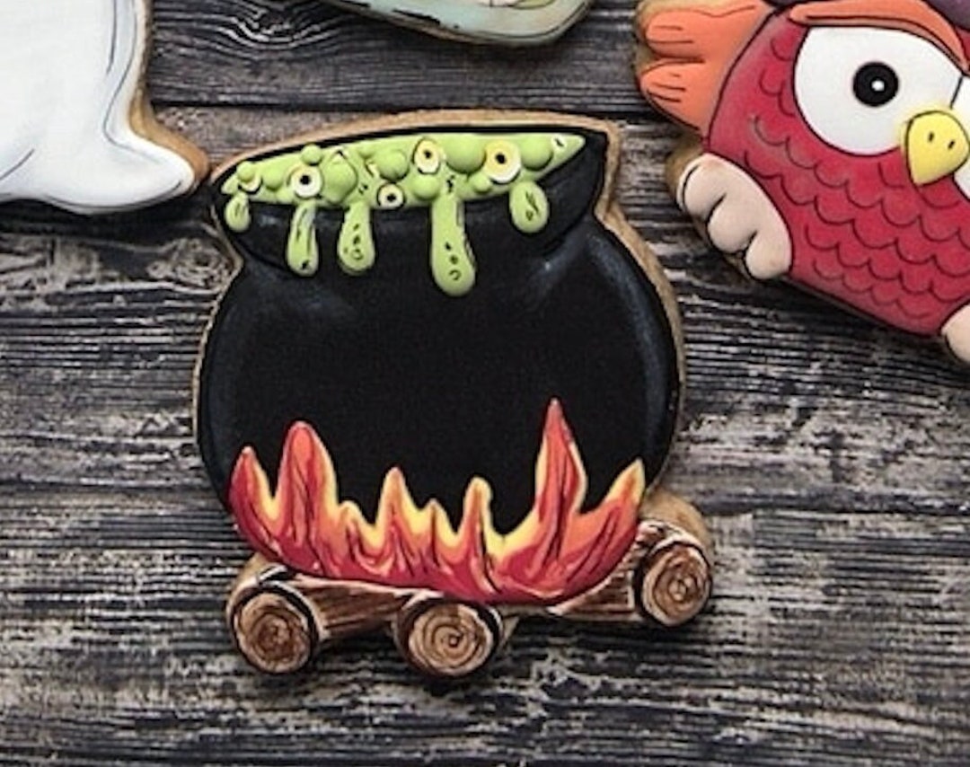 WITCHES CAULDRON Cookie Cutter - Etsy
