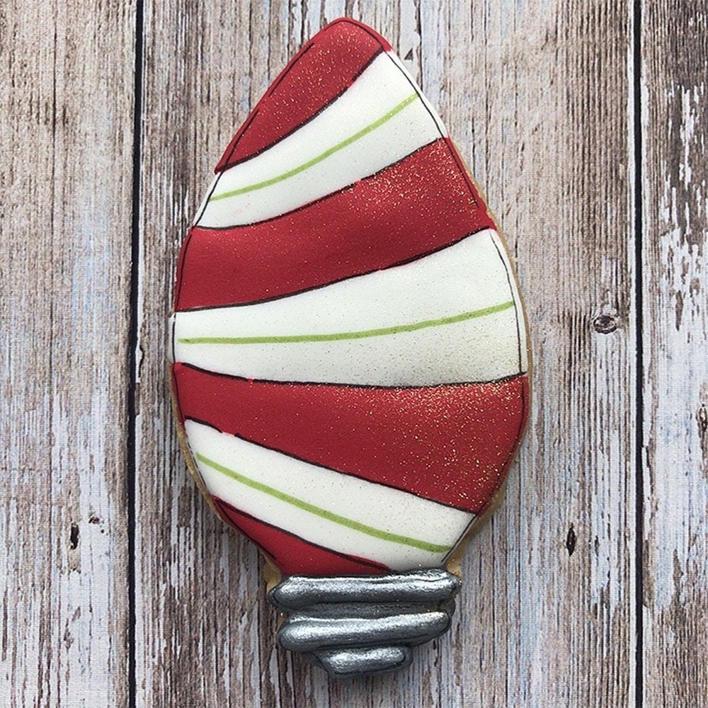 CHARACTER CHRISTMAS LIGHT Cookie Cutters | Etsy