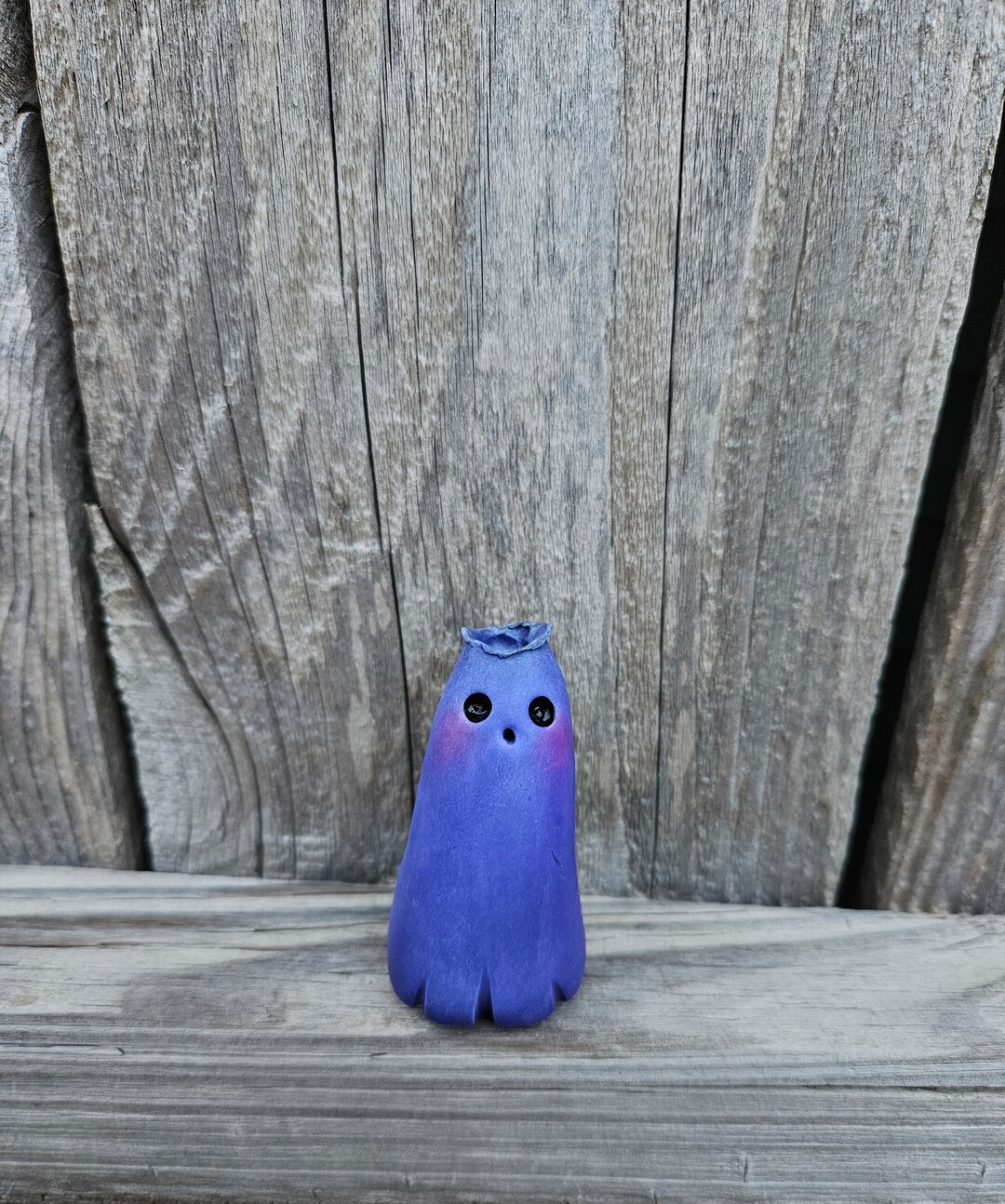 Dirty BOO-BERRY Ghostie Handmade Polymer Clay Blueberry Ghost With the ...
