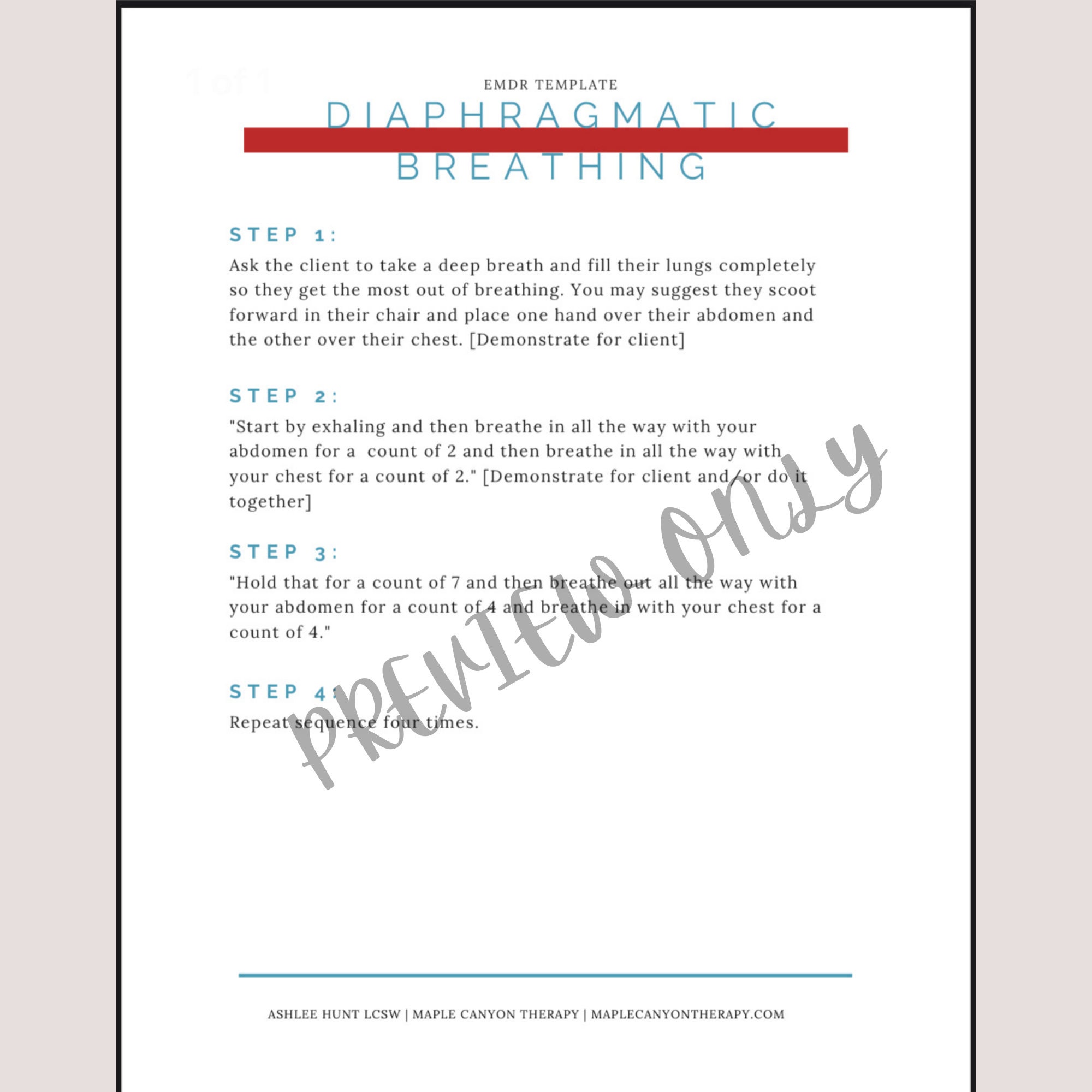 EMDR Scripts for Therapists | Grounding Exercises | RETRO VIBES Bundle ...
