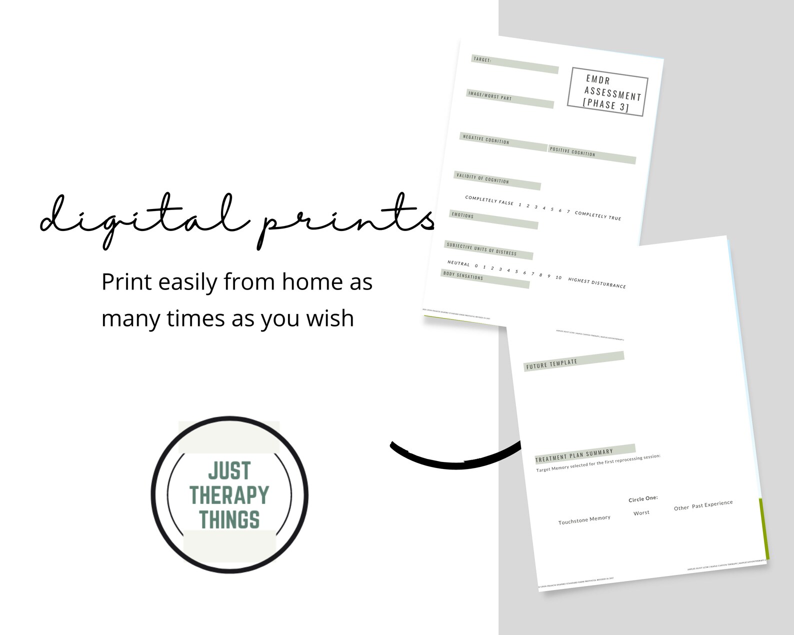 EMDR Worksheets for EMDR Therapy | Therapy Worksheets | | Emdr Therapy ...