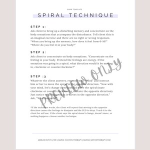 EMDR Scripts for Therapists | Therapy Worksheets | EMDR Therapy ...