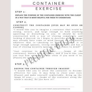 EMDR Scripts for Therapists | Therapy Worksheets | EMDR Therapy ...