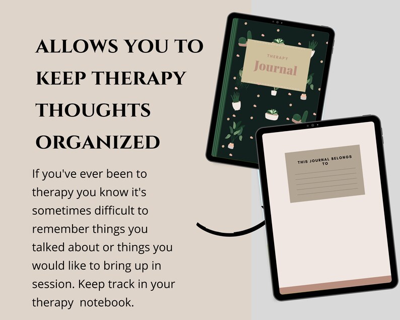 Therapy Journal Pages | Therapy Worksheet | Therapy Journal | Therapy ...