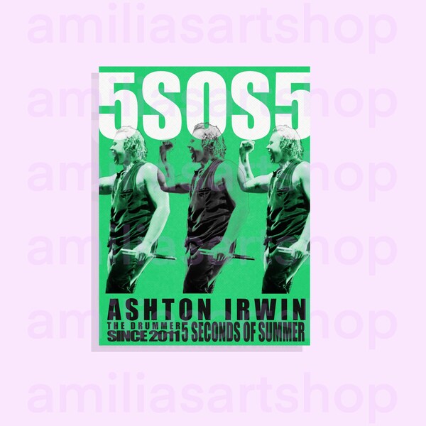 Ashton Irwin - Etsy
