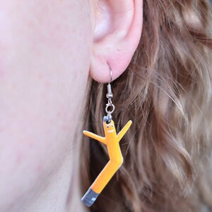 Weird Earrings/inflatable Dancing Man Earrings/y2k Jewelry/air Dancer ...