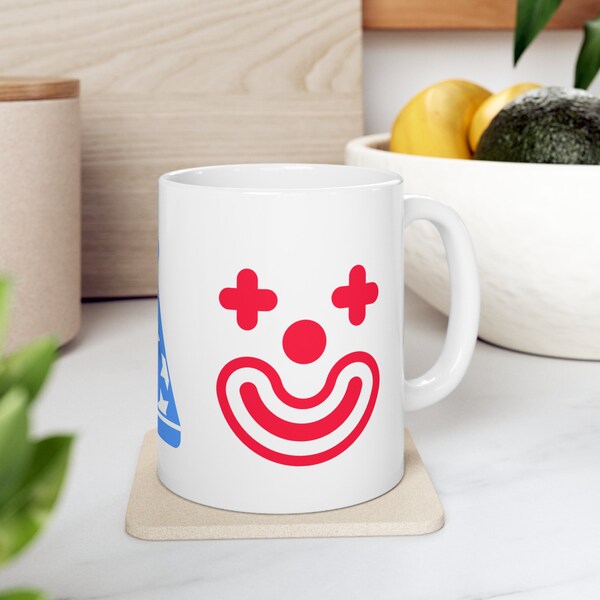 Clown Mug - Etsy