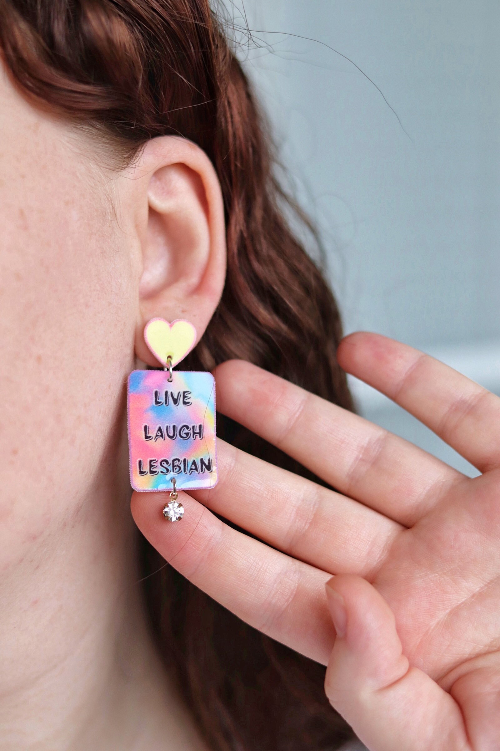 Etsy lesbian earrings store
