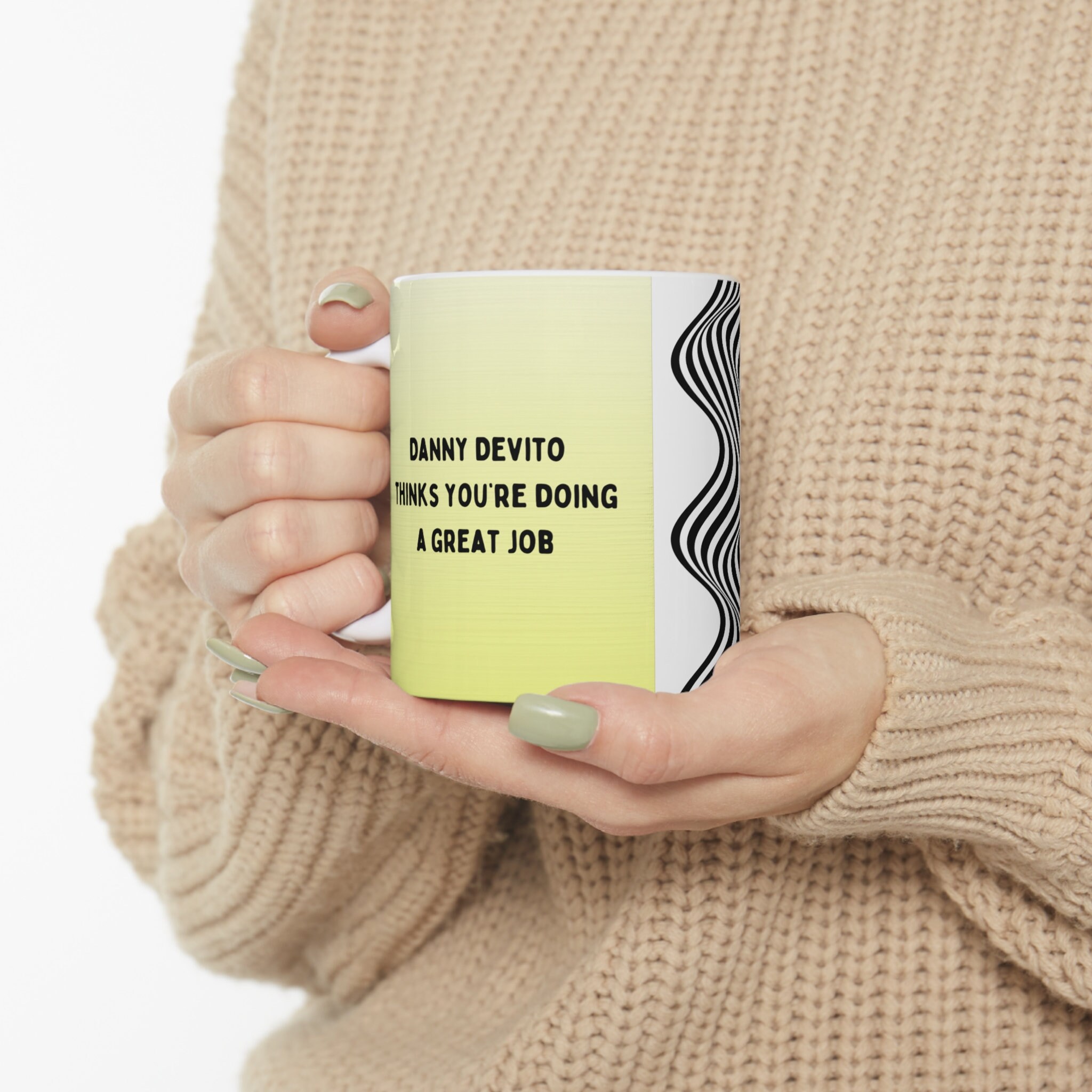 Danny Devito Coffee Mug Danny Devito Thumbs Up Bizarre Mug Etsy