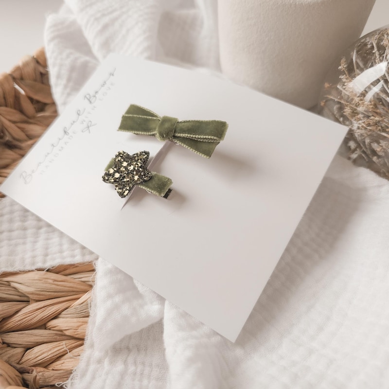 Fall Mini Hair Clips - Etsy UK