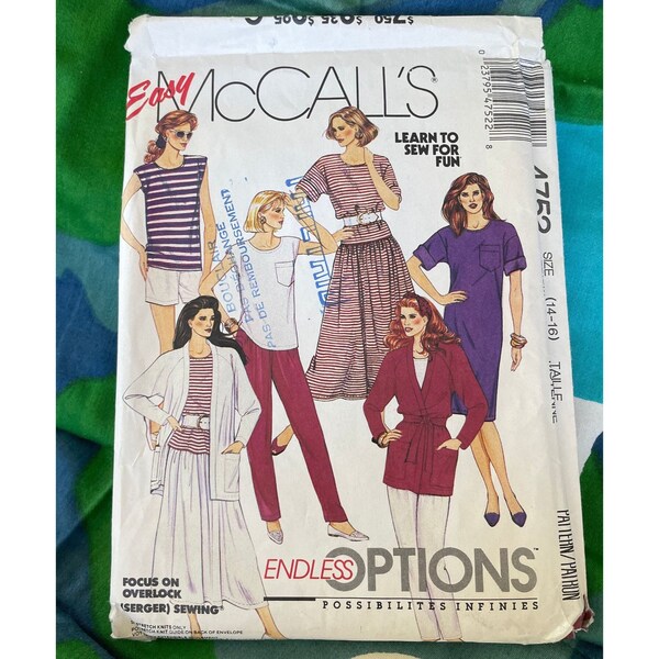 1990s Sewing Pattern - Etsy