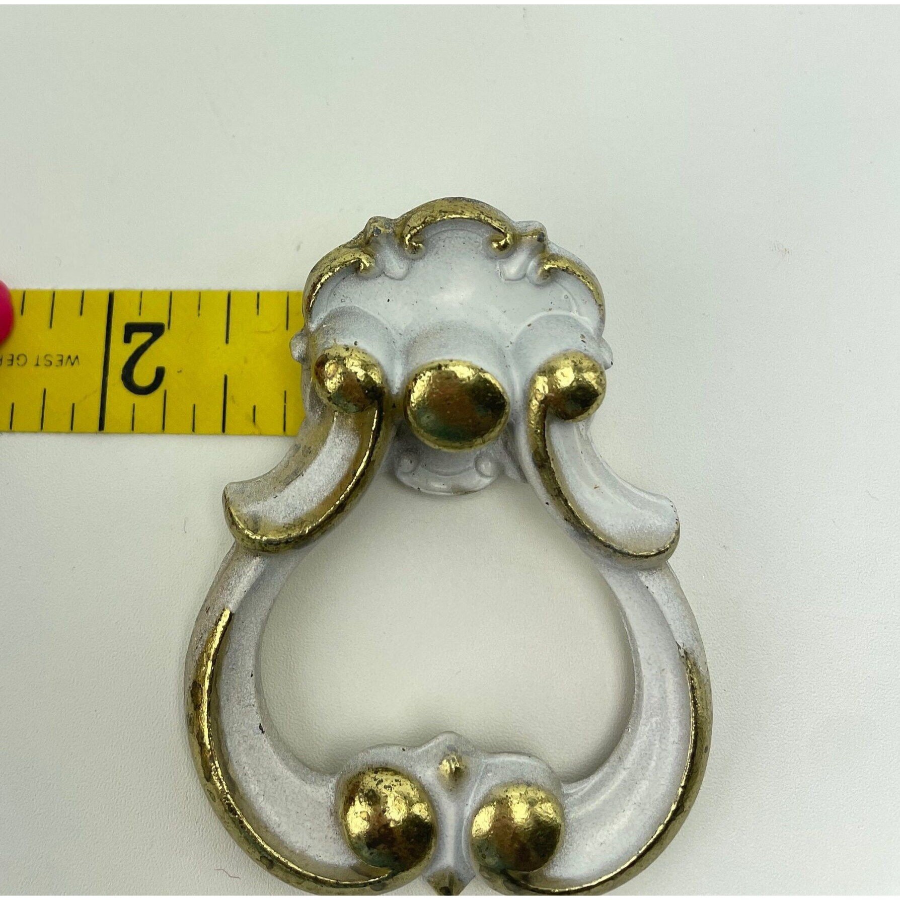 Vintage Brass Drawer Pulls, Set of 3 Brass Pull Knobs, Upcycling and ...