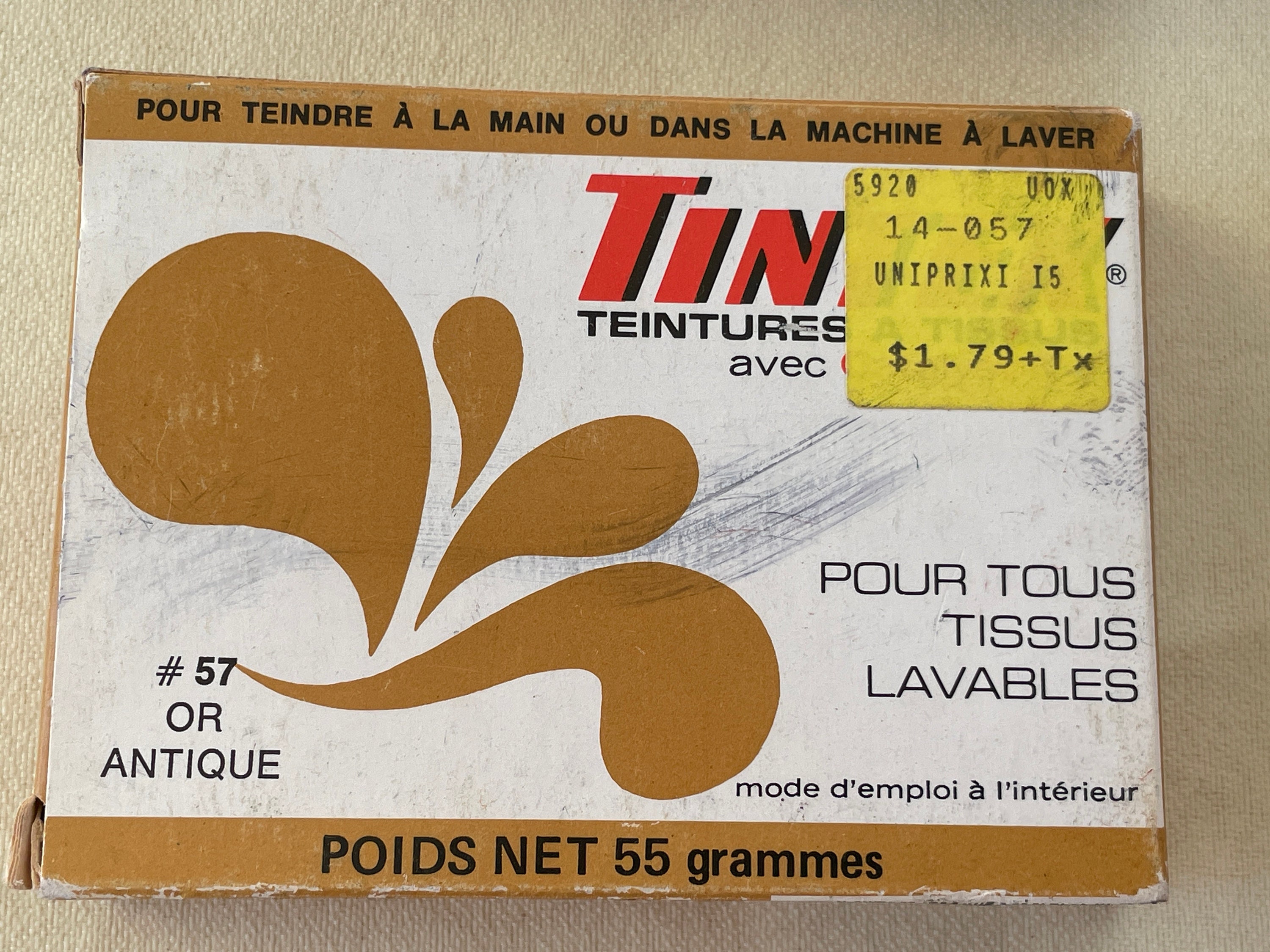 Vintage Retired Fabric Dye, Tintex/ Rit All Purpose Washing Machine and ...