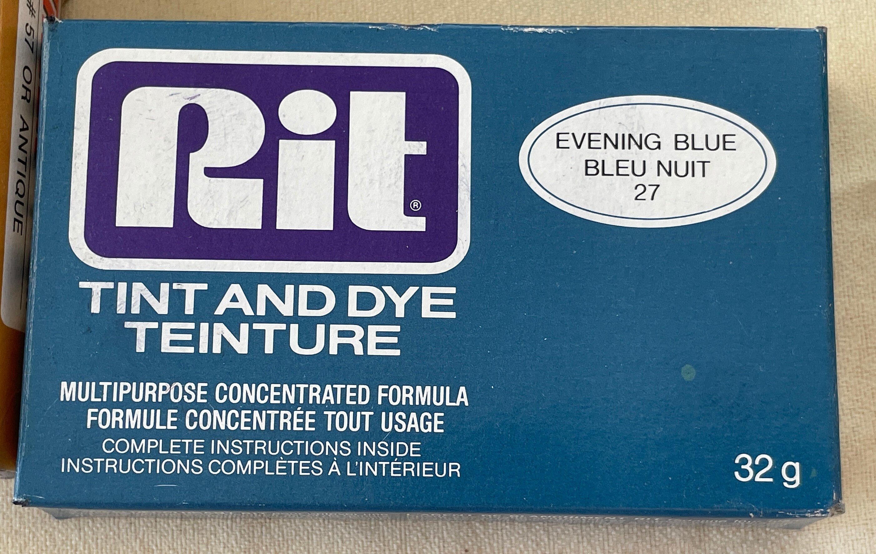 Vintage Retired Fabric Dye, Tintex/ Rit All Purpose Washing Machine and ...