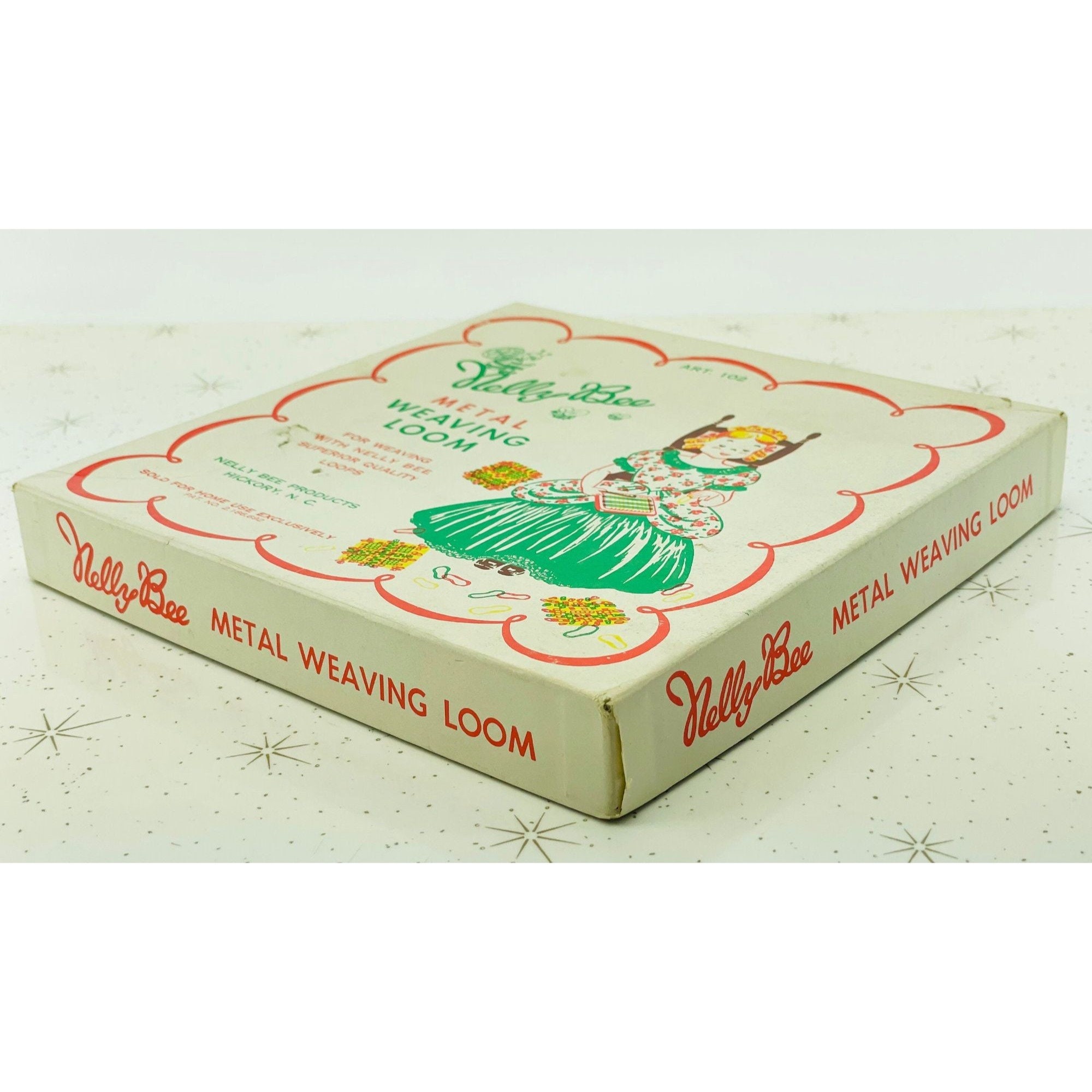 Vintage Weaving Loom Nelly Bee Metal Weaving Loom Vintage - Etsy