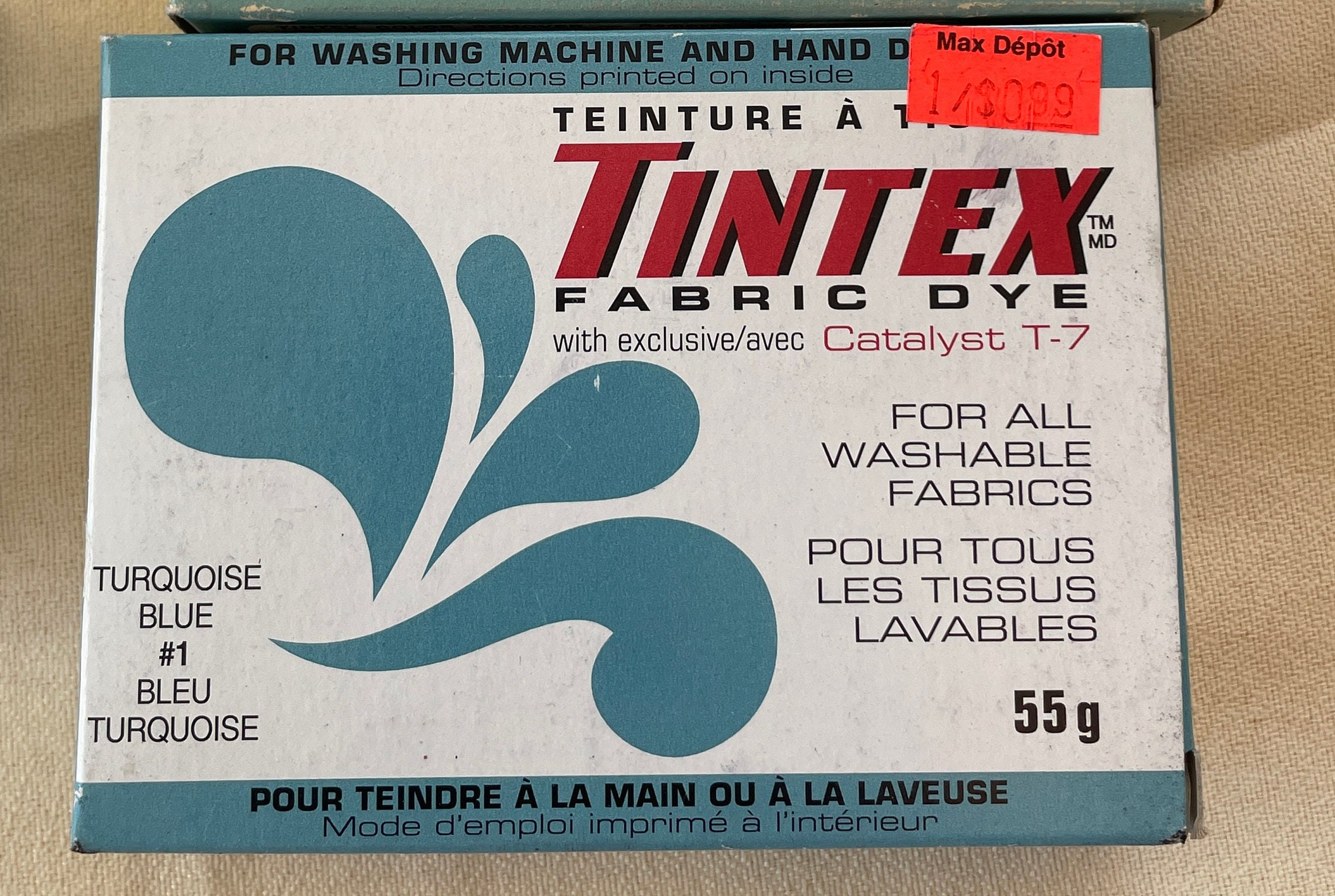 Vintage Retired Fabric Dye, Tintex/ Rit All Purpose Washing Machine and ...