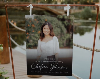 Graduation Welcome Sign Template, Graduation Party Welcome Sign ...