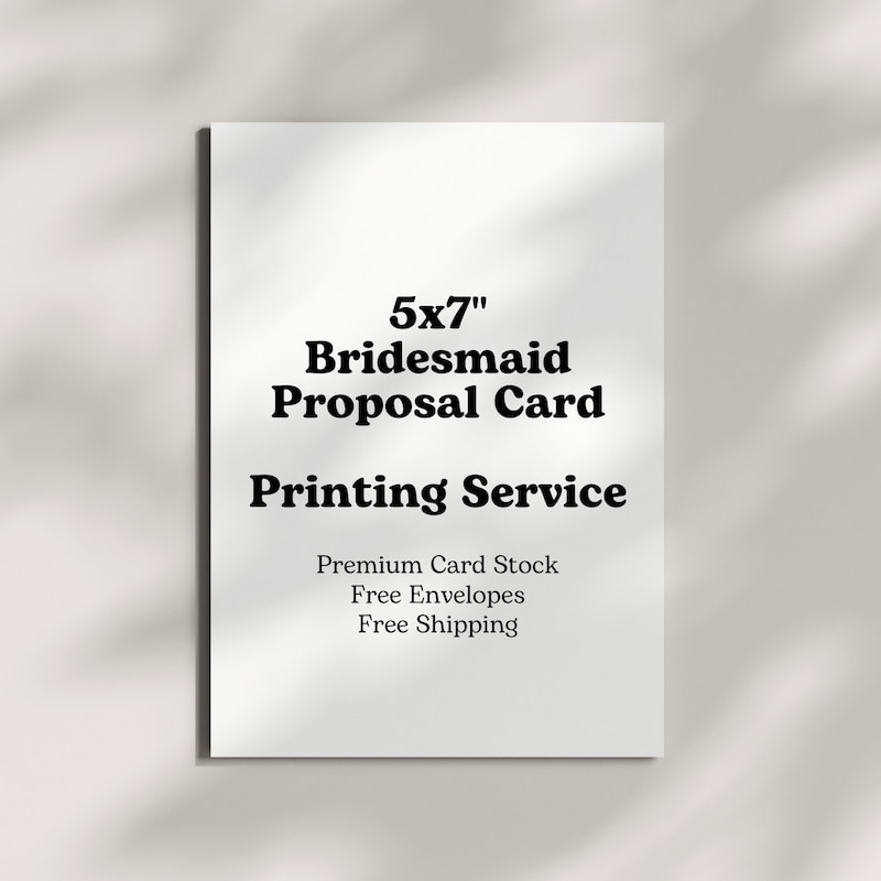 Custom 5x7 Card Stock - Etsy