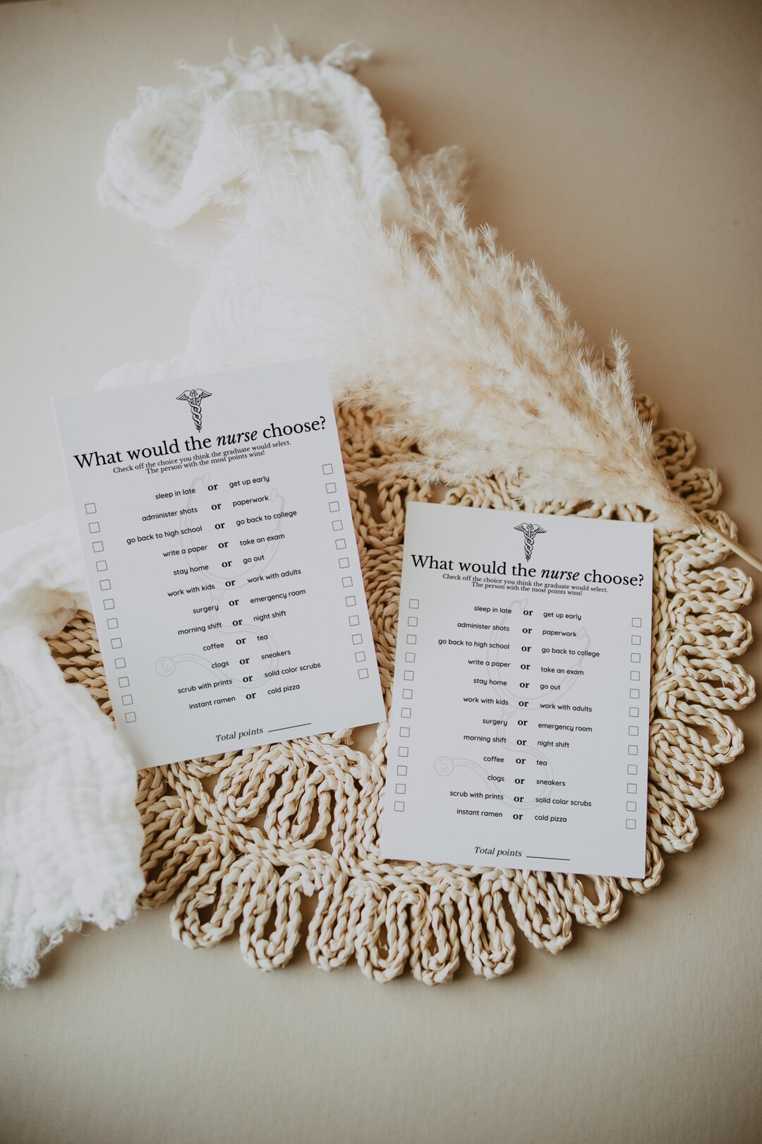 Nurse Graduation Game, Printable RN BSN Graduation Party Game, What ...