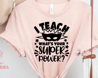 I Teach Superpower - Etsy