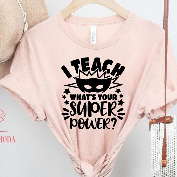 I Teach Superpower - Etsy