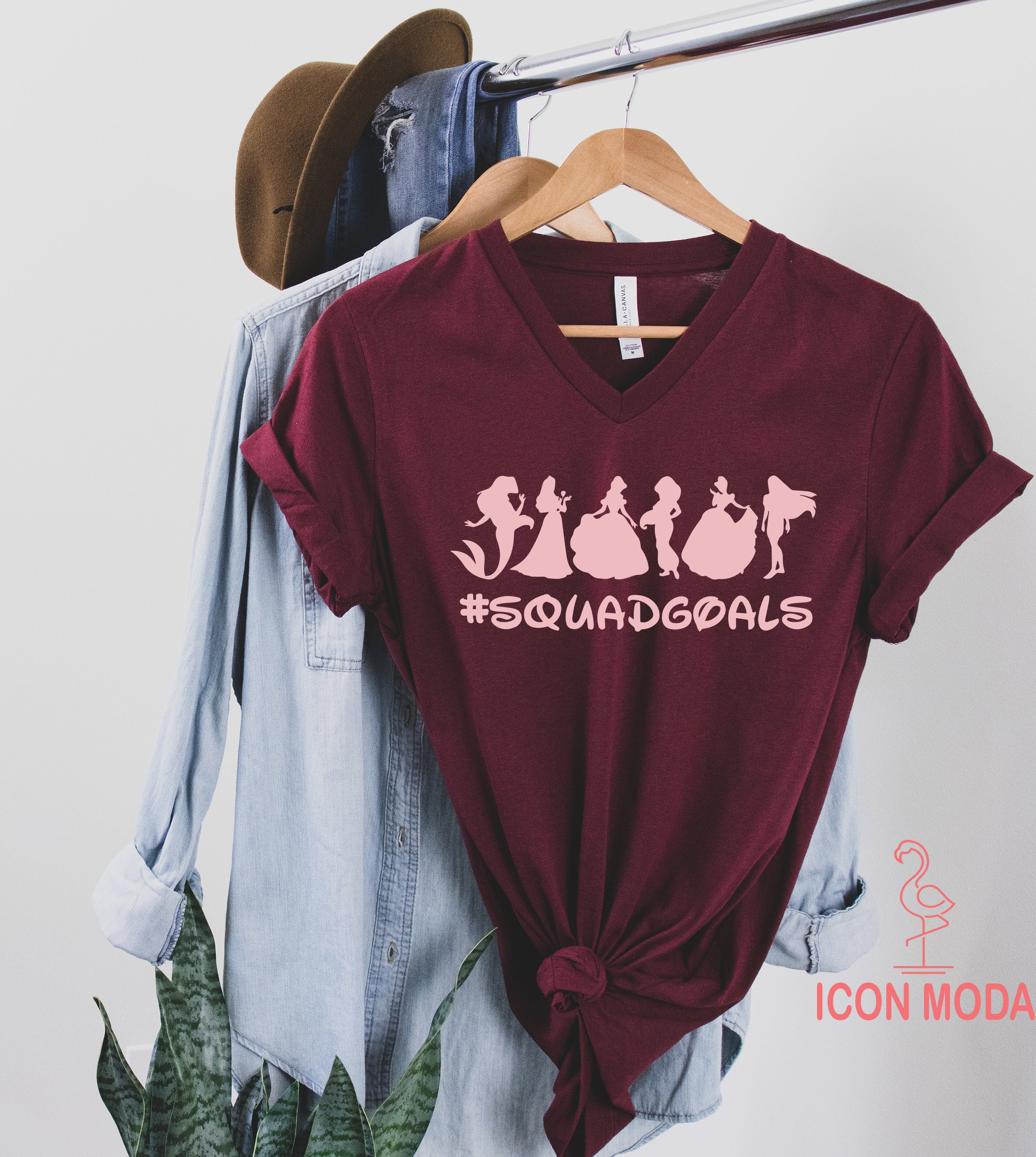 Squad Goals Princess Shirtdisney Princess Shirtsmother And Etsy