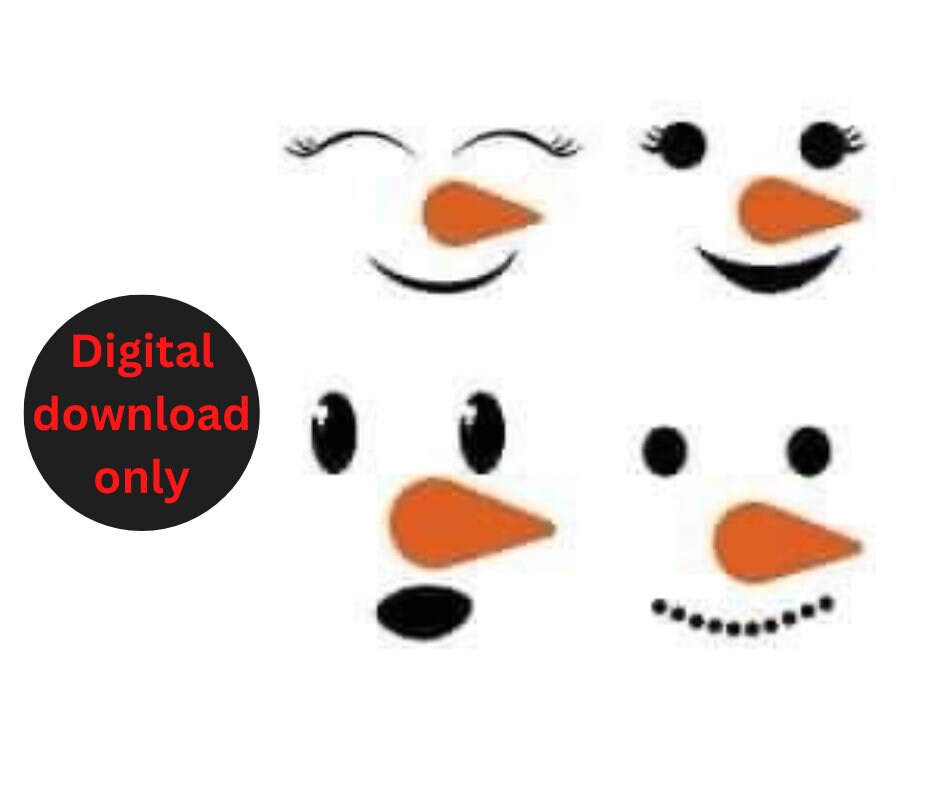 Snowmen SVG - Etsy